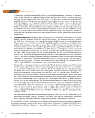 CA NOTES ON BUSINESS CYCLES IN BUSINESS ECONOMICS | PDF