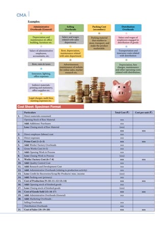 CA NOTES ON COST AND MANAGEMENT ACCOUNTING | PDF