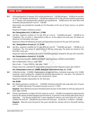CA NOTES ON DEPRECIATION | PDF