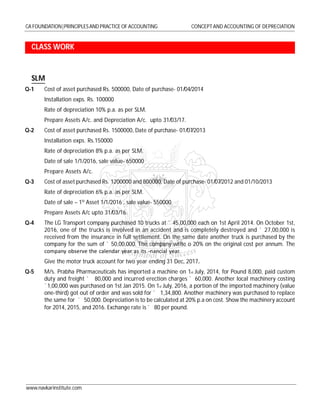 CA NOTES ON DEPRECIATION | PDF