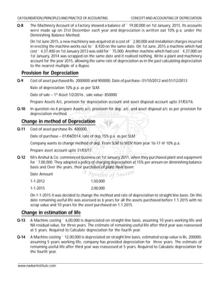 CA NOTES ON DEPRECIATION | PDF