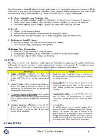CA NOTES ON EMERGING TECHNOLOGIES | PDF