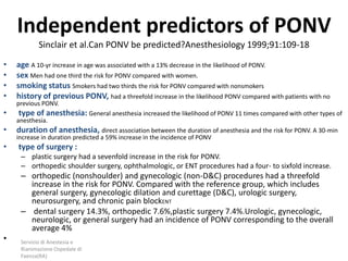 Can ponv be predicted | PPT