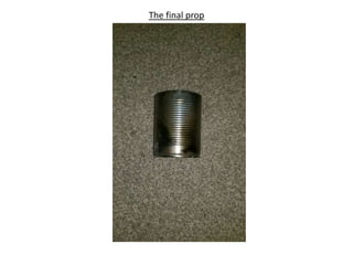 Can prop photo presentation | PPTX