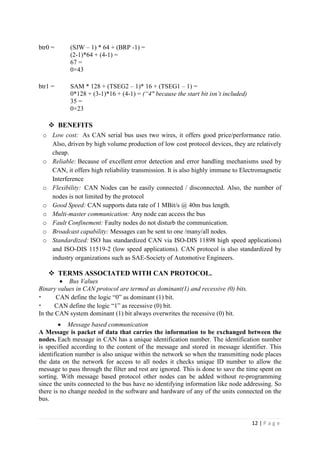 Can Protocol For Automobiles | PDF