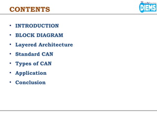 Control area network protocol in embedded system | PPT