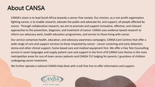 CANSA Care Month Aug 2023 Coping with Cancer.pptx
