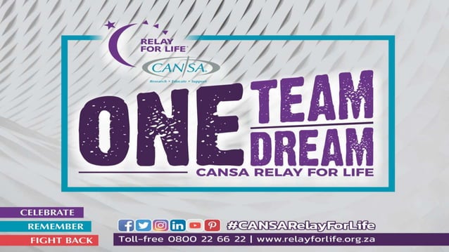 CANSA Relay For Life Launch 2021: Global Heroes of Hope | PPT