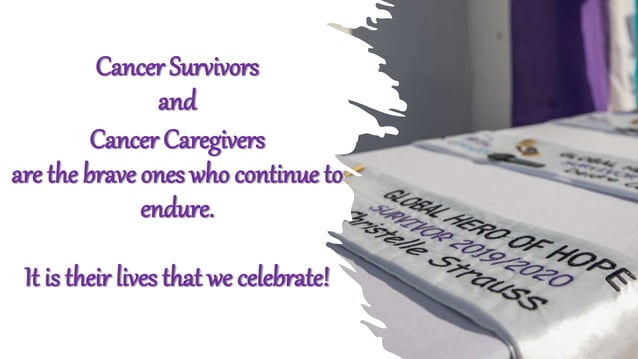 CANSA Relay For Life Launch 2021: Global Heroes of Hope | PPTX