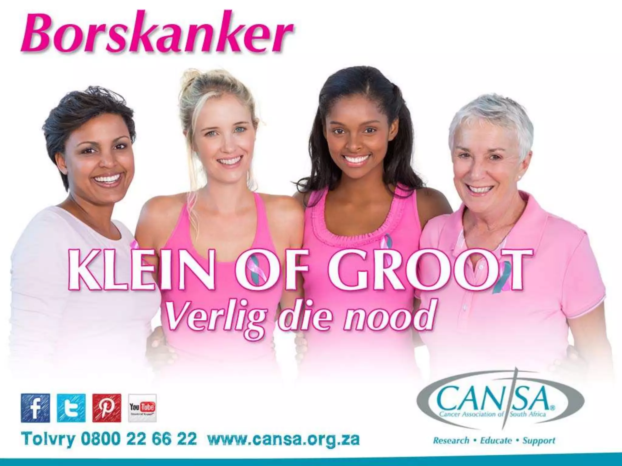 CANSA Vrouegesondheid Borskanker 2014 | PPTX