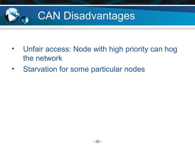 Can Controller Area Network Bus Protocol Ppt Computer Networking