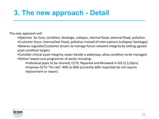 ICON Water: Asset Management for Sewer Networks | PDF