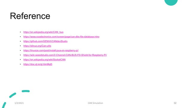 Low Cost Can Simulation - Raspberry Pi 4 | PPT