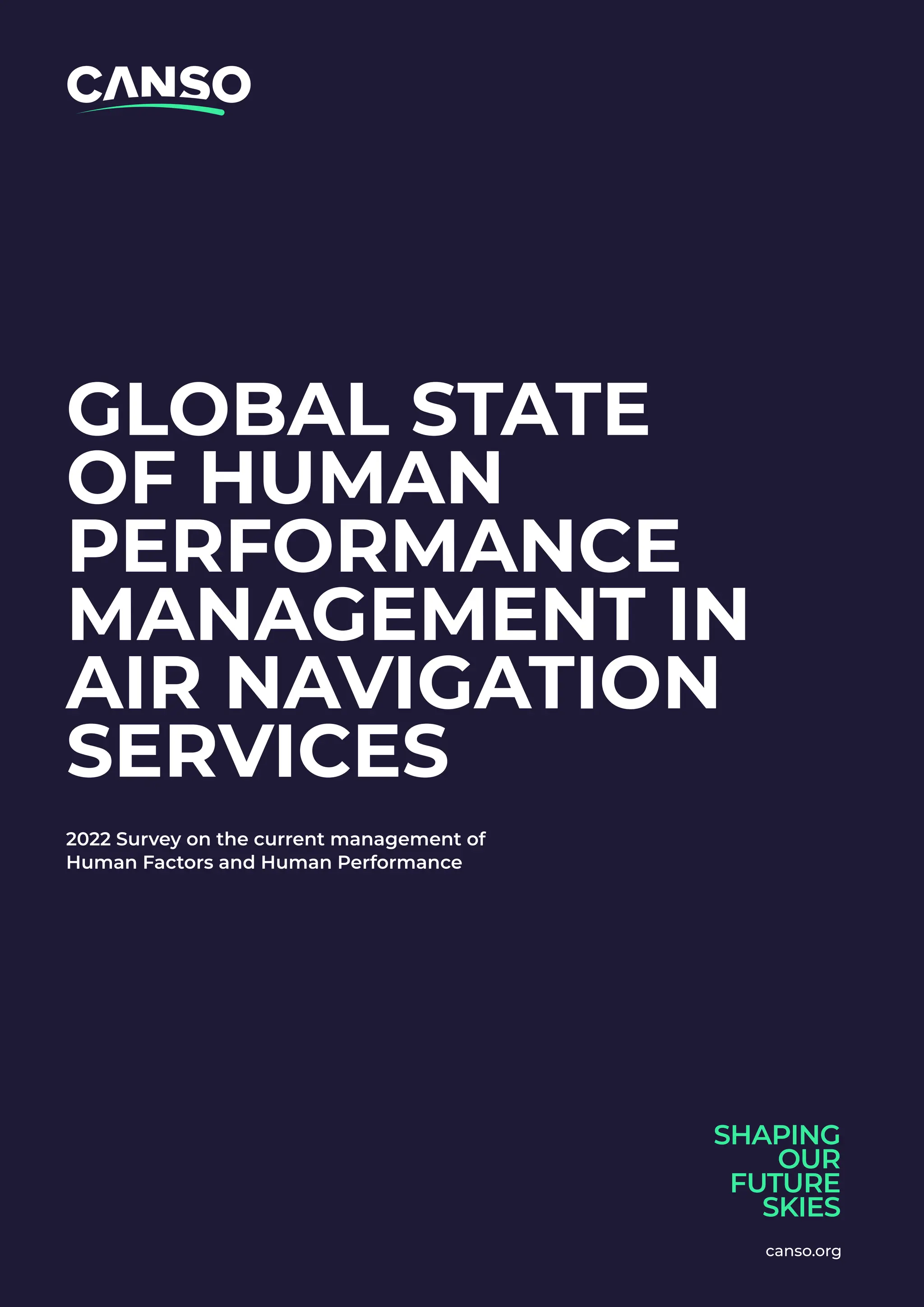 CANSO-Human-Performance-Management-Workgroup-Global-Human-Performance ...