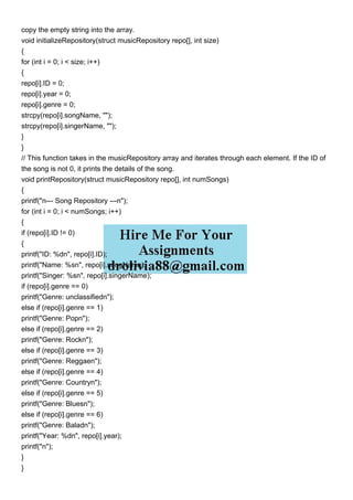 Can someone please help me complete the add_song function .pdf