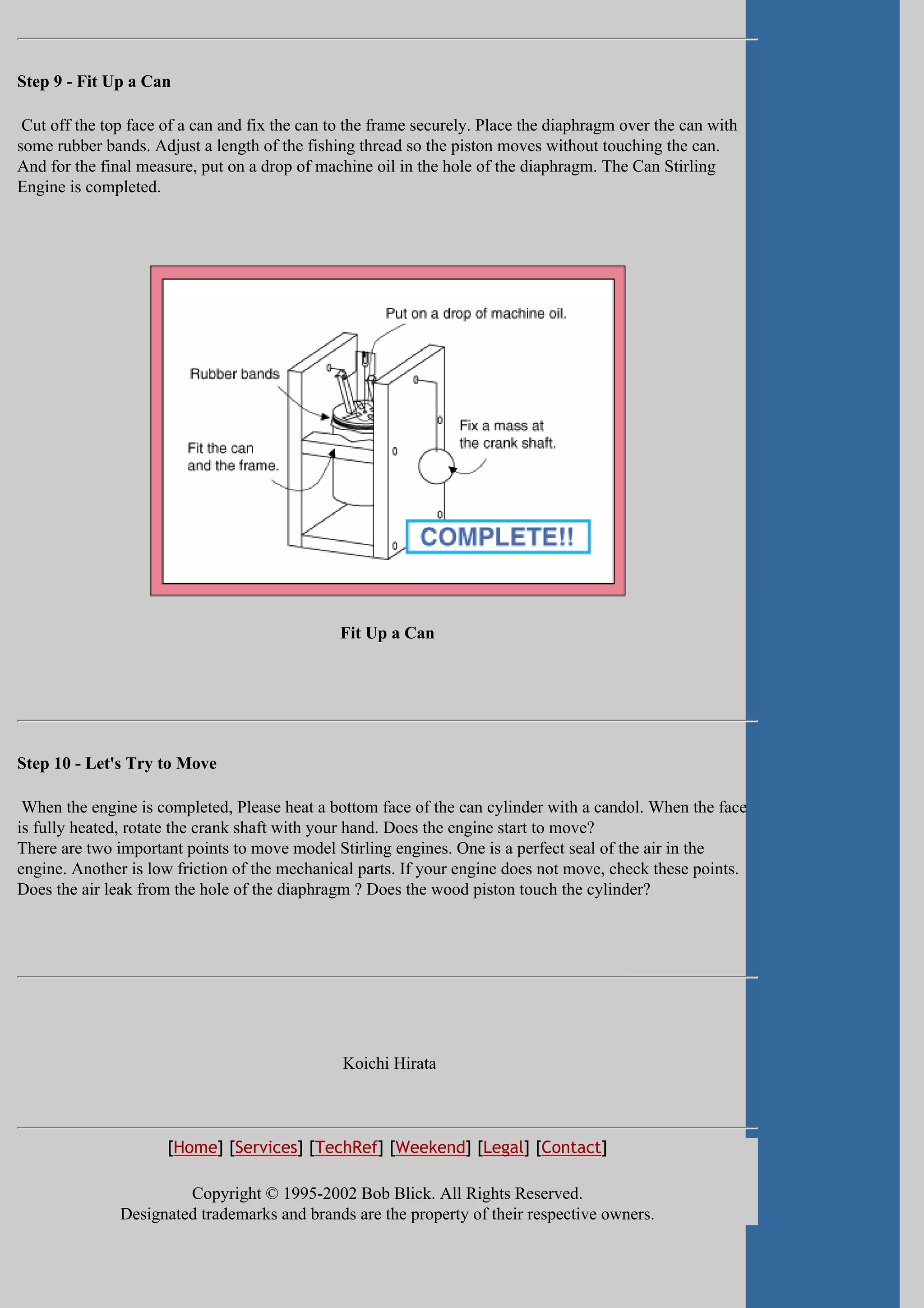 Can stirling engine | PDF