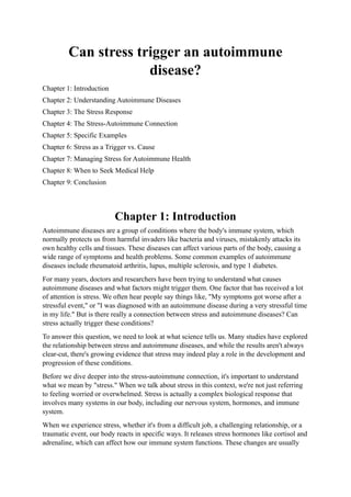 Can stress trigger an autoimmune disease.pdf