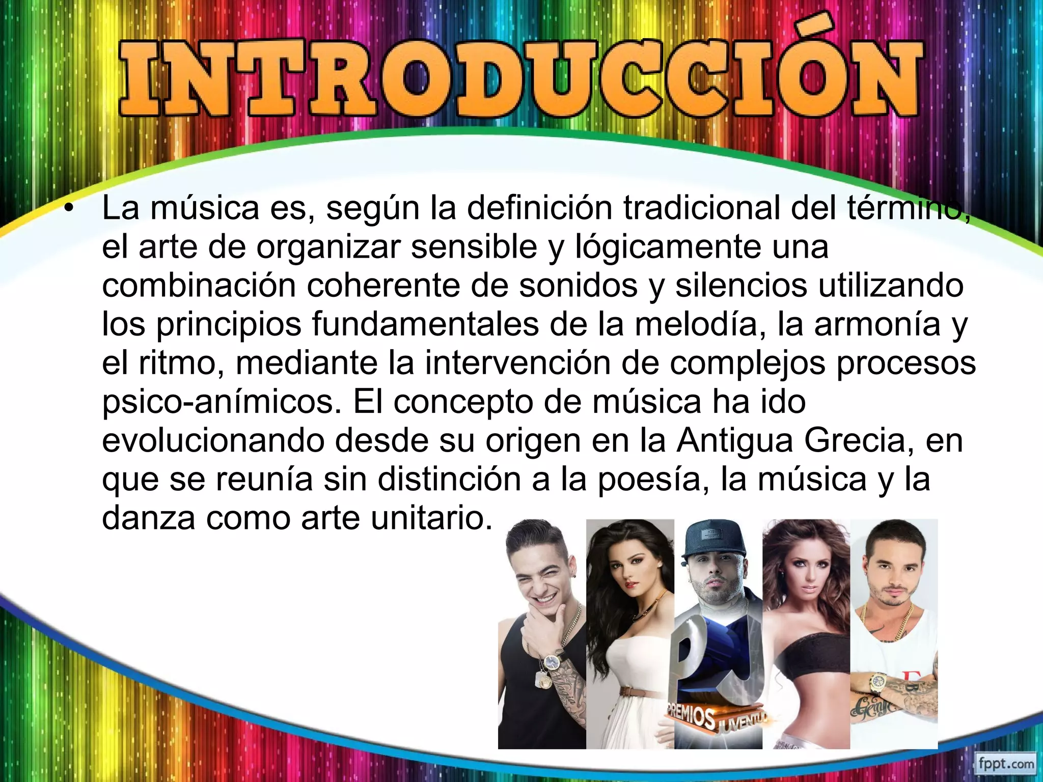 Cantantes y grupos famosos en latino américa | PPT | World ...