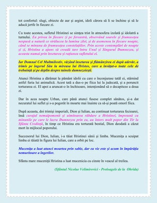 Cântare de laudă la Sfânta muceniţă Hristina (24 iulie) | PDF