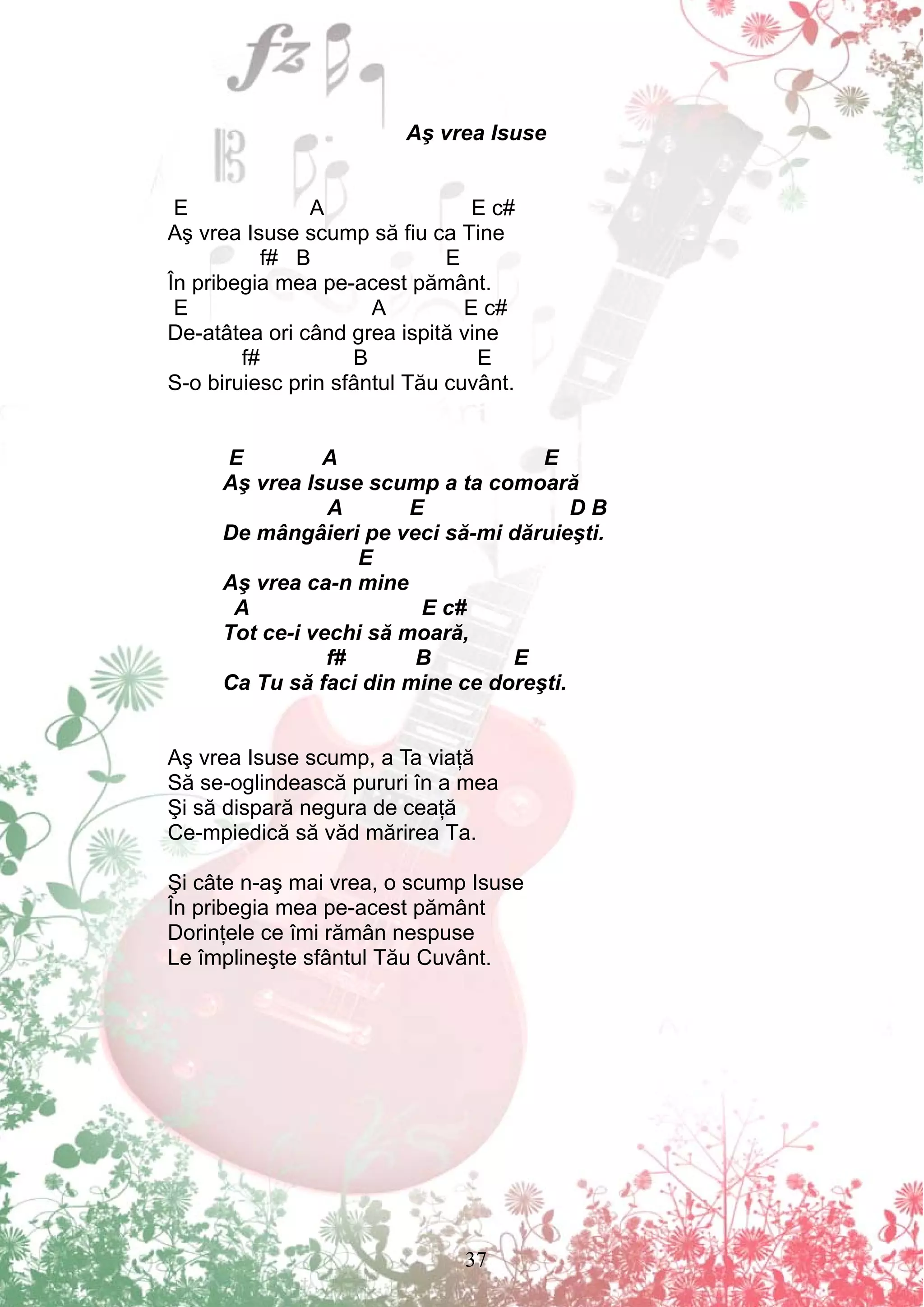 Cantari crestine acorduri_chitara | PDF