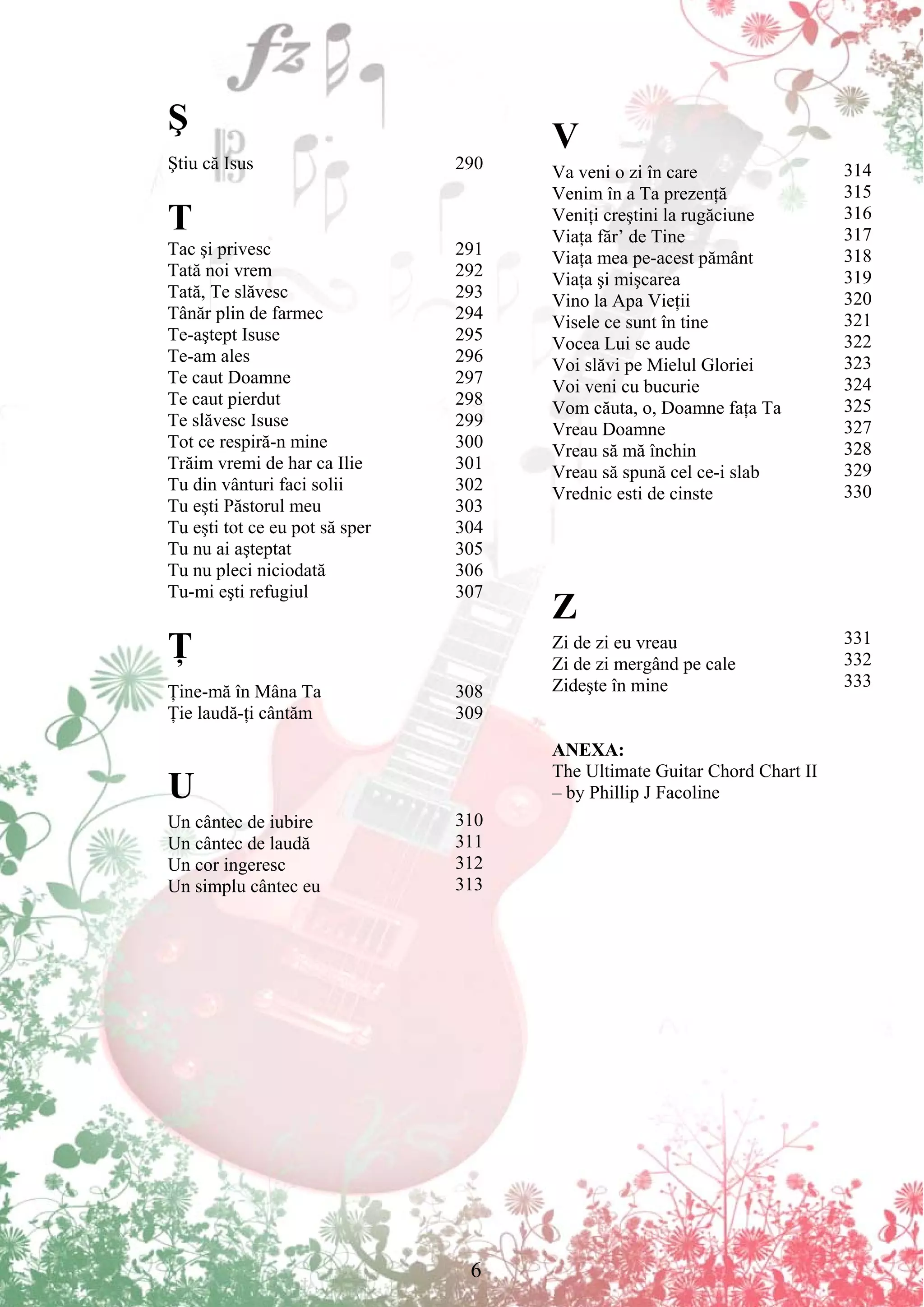 Cantari crestine acorduri_chitara | PDF