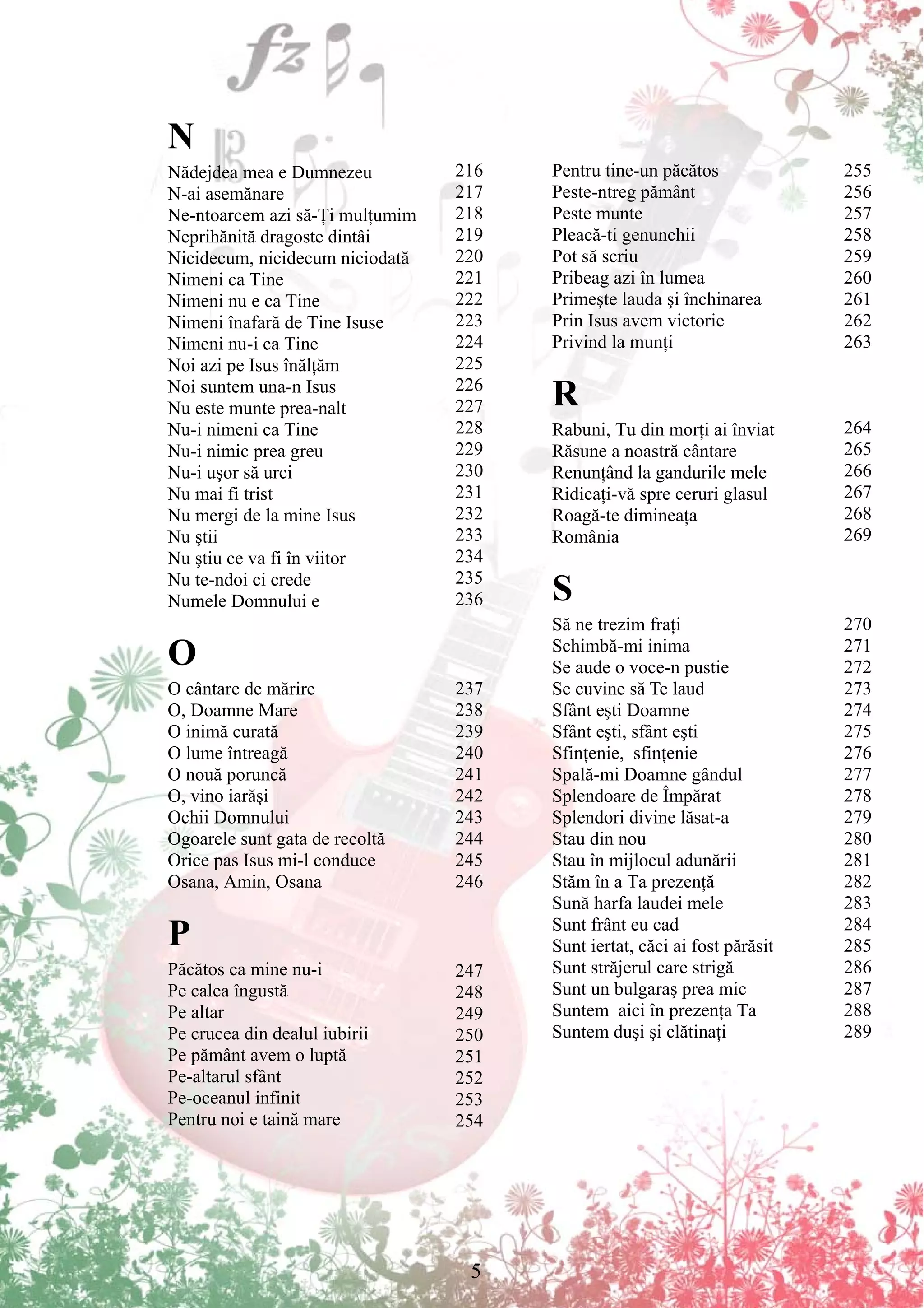 Cantari crestine acorduri_chitara | PDF