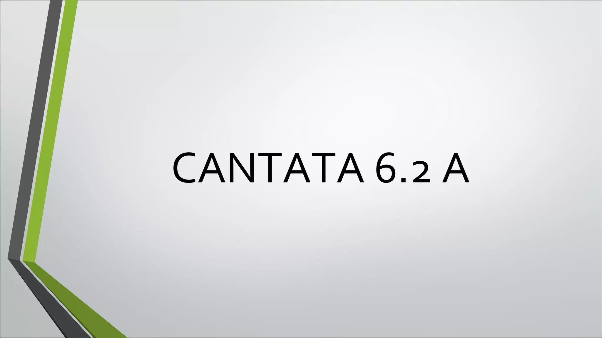 Cantata++ | PPT