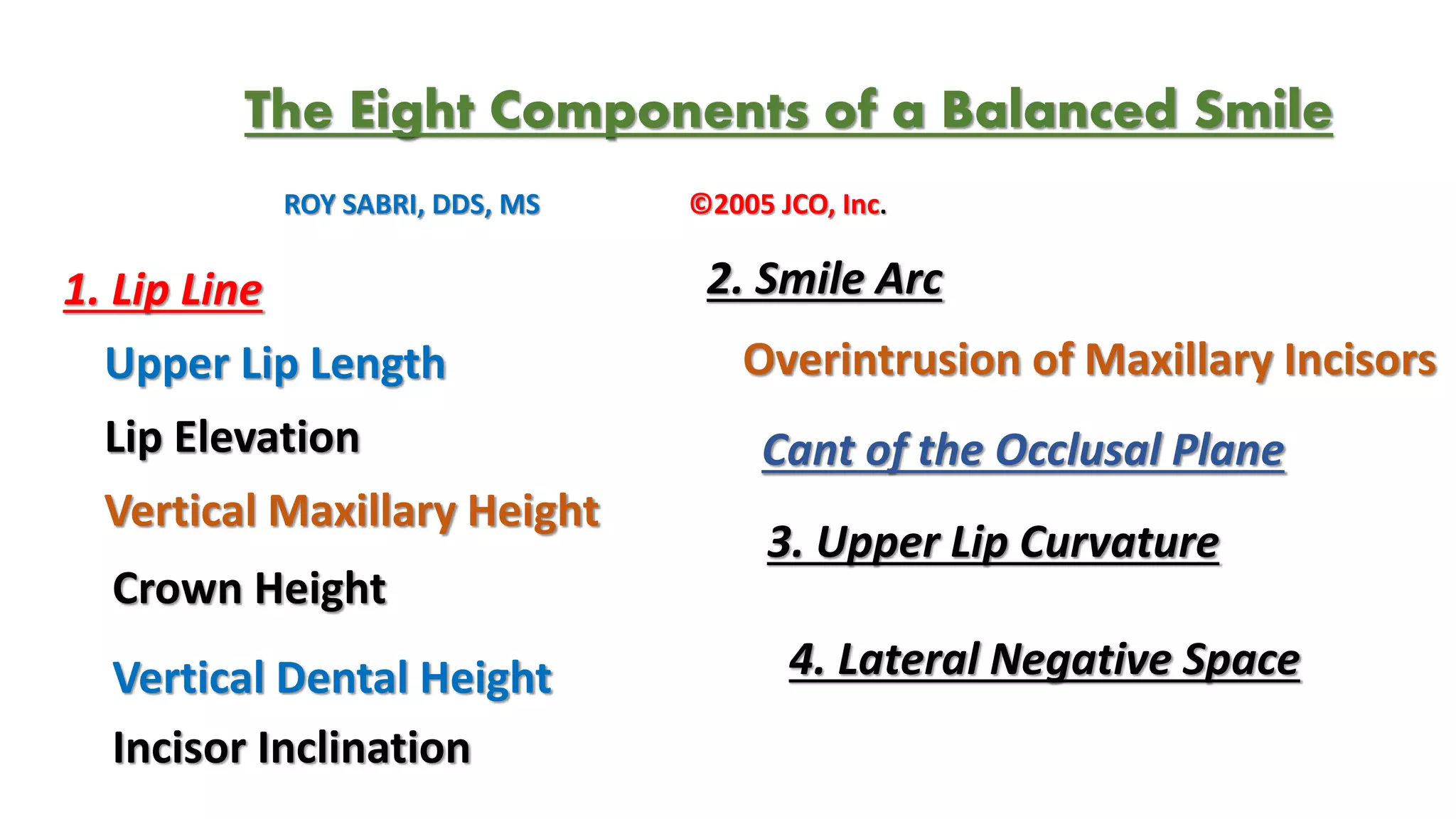 Canted occlusal plane ; etiology and evaluation part 1 | PPTX