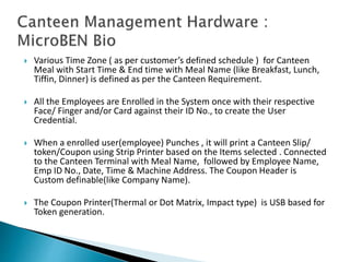 Canteen-Management-System.ppt | Business | Business and Finance