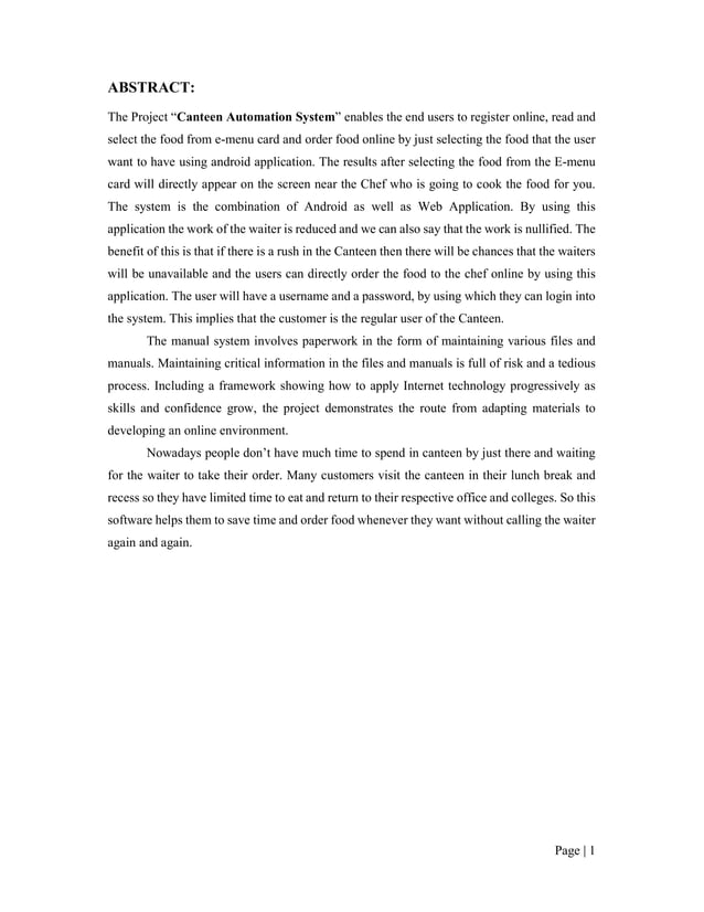 Canteen automation system (updated) revised | PDF | Computer Software and Applications | Computing