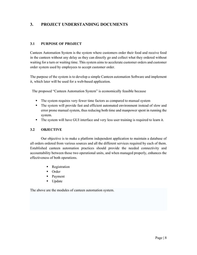 Canteen automation system (updated) revised | PDF | Computer Software and Applications | Computing