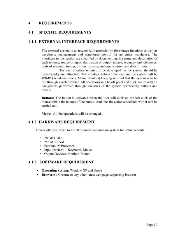 Canteen automation system (updated) revised | PDF | Computer Software and Applications | Computing
