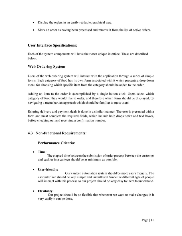 Canteen automation system (updated) revised | PDF | Computer Software and Applications | Computing