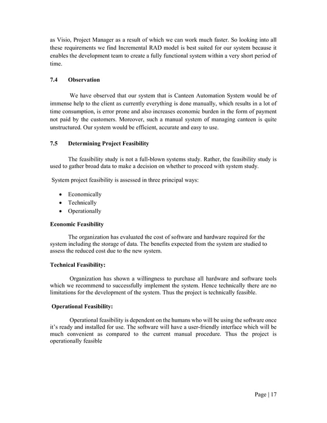 Canteen automation system (updated) revised | PDF | Computer Software and Applications | Computing