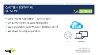 Canteen management system | PPTX