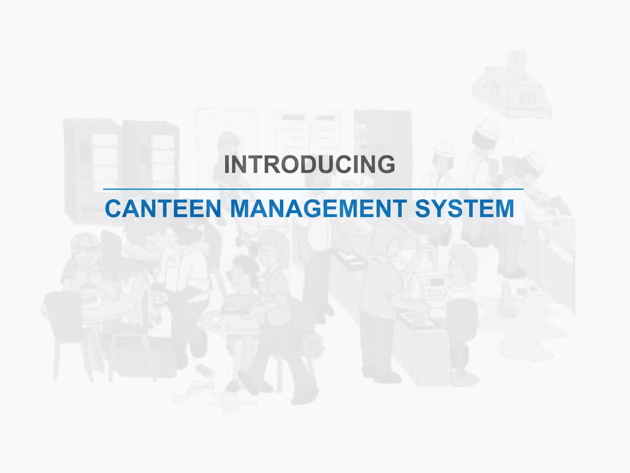 Canteen management system | PDF