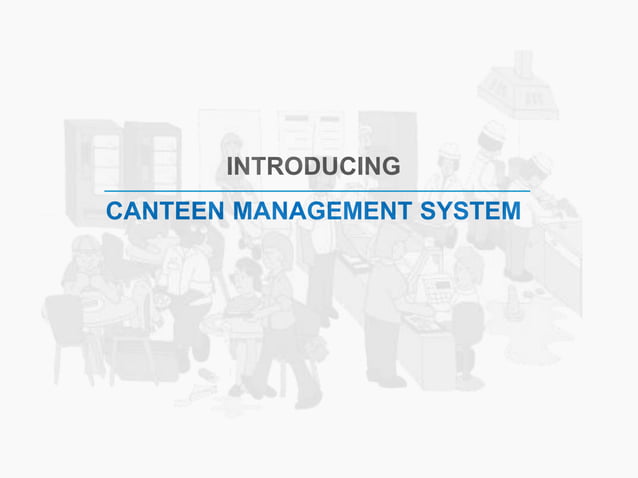 Canteen management system | PDF