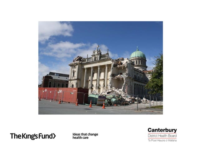 Nicholas Timmins: Canterbury, New Zealand's quest for integrated care | PPT