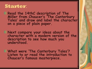 Canterbury Tales And The Social Environment | PPT