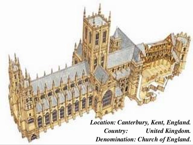 Canterbury cathedral, english literature.