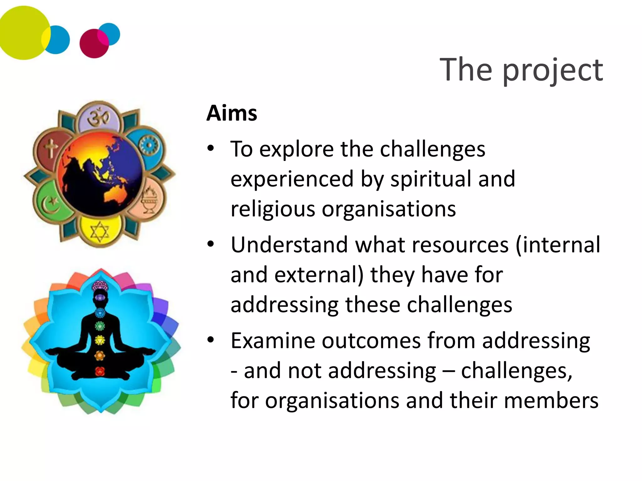 The challenge of spiritual and religious organisation | PPT