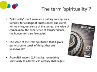 The challenge of spiritual and religious organisation | PDF | Non ...