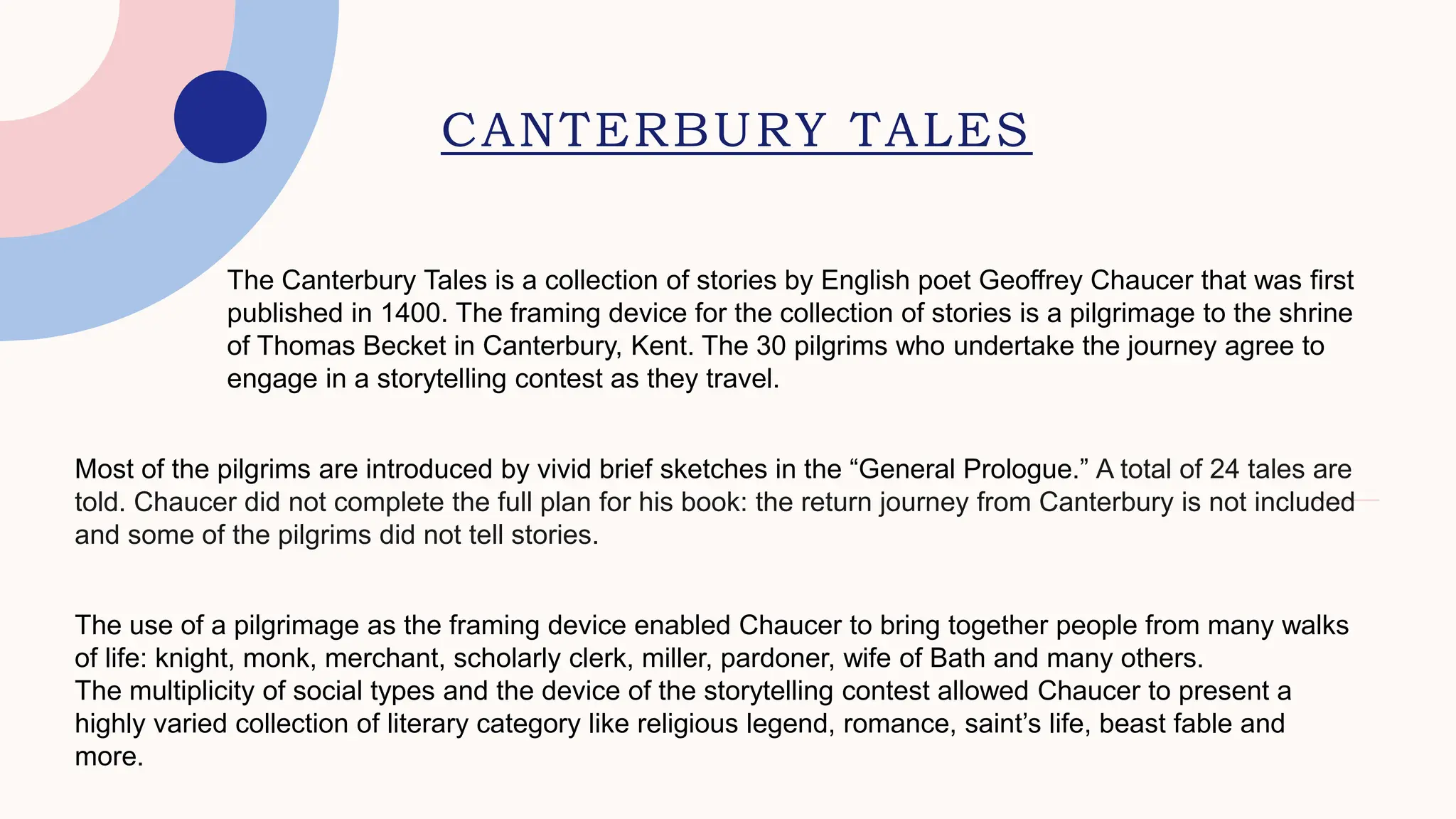 canterbury tale. the wife of bath prologue | PPTX