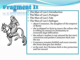 Canterbury tales | PPTX