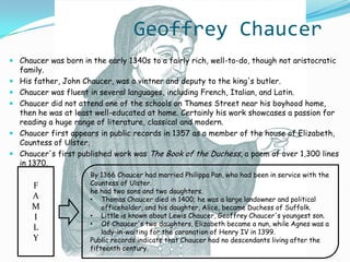 Canterbury tales | PPT