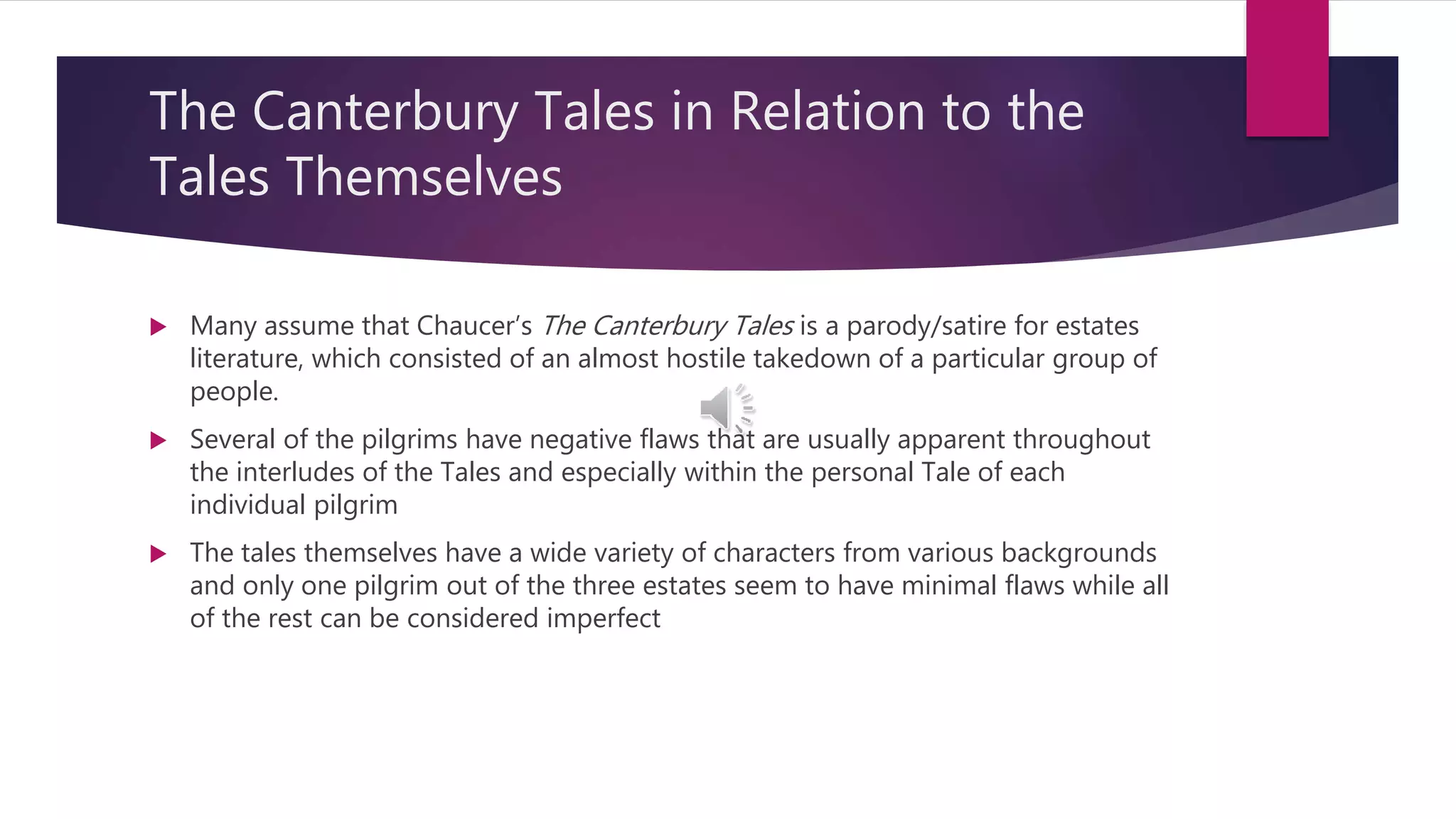 Canterbury tales | PPTX