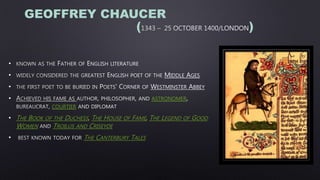 Canterbury Tales | PPT
