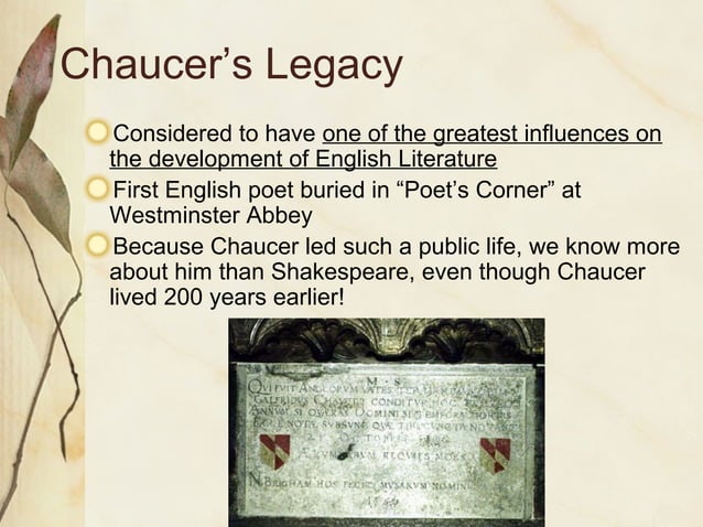 Canterbury Tales Background | PPT | Christianity | Religion & Spirituality