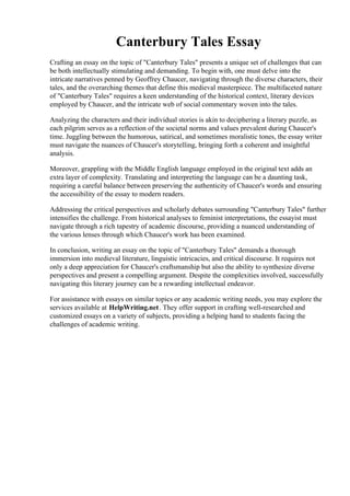 Canterbury Tales Essay.pdf