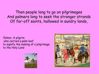 Canterbury Tales General Prologue | PPT